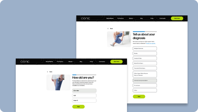 Cionic Neural Sleeve | FDA-Cleared Leg Mobility Device