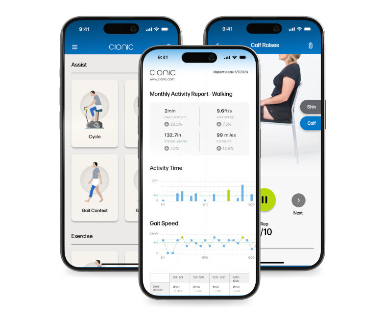 Cionic Neural Sleeve | FDA-Cleared Leg Mobility Device